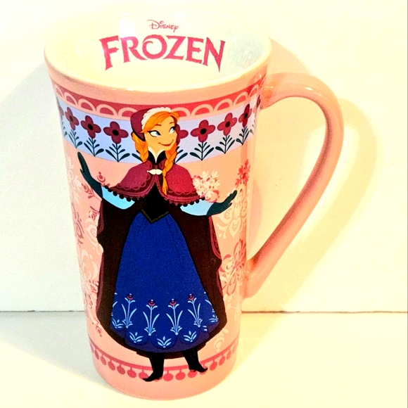 Disney | Kitchen | Disney Store Exclusive Frozen Mug Anna Tall Latte ...